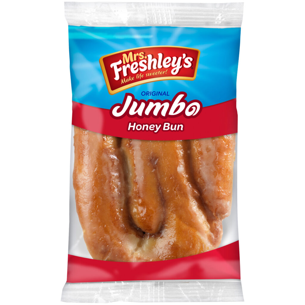 Freshleys Jumbo Honey Bun 5oz - Enterprise Refreshment Solutions
